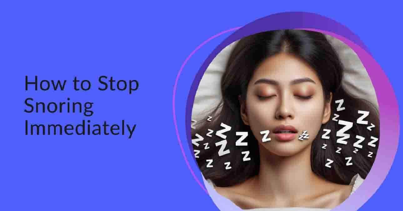 How To Stop Snoring Immediately: Unlock Peaceful Sleep Tonight