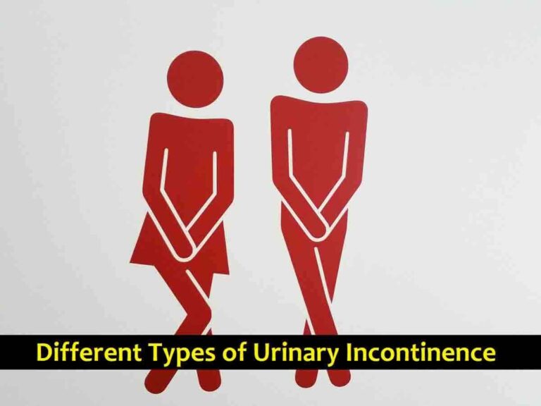 Know The Different Types Of Urinary Incontinence And Symptoms