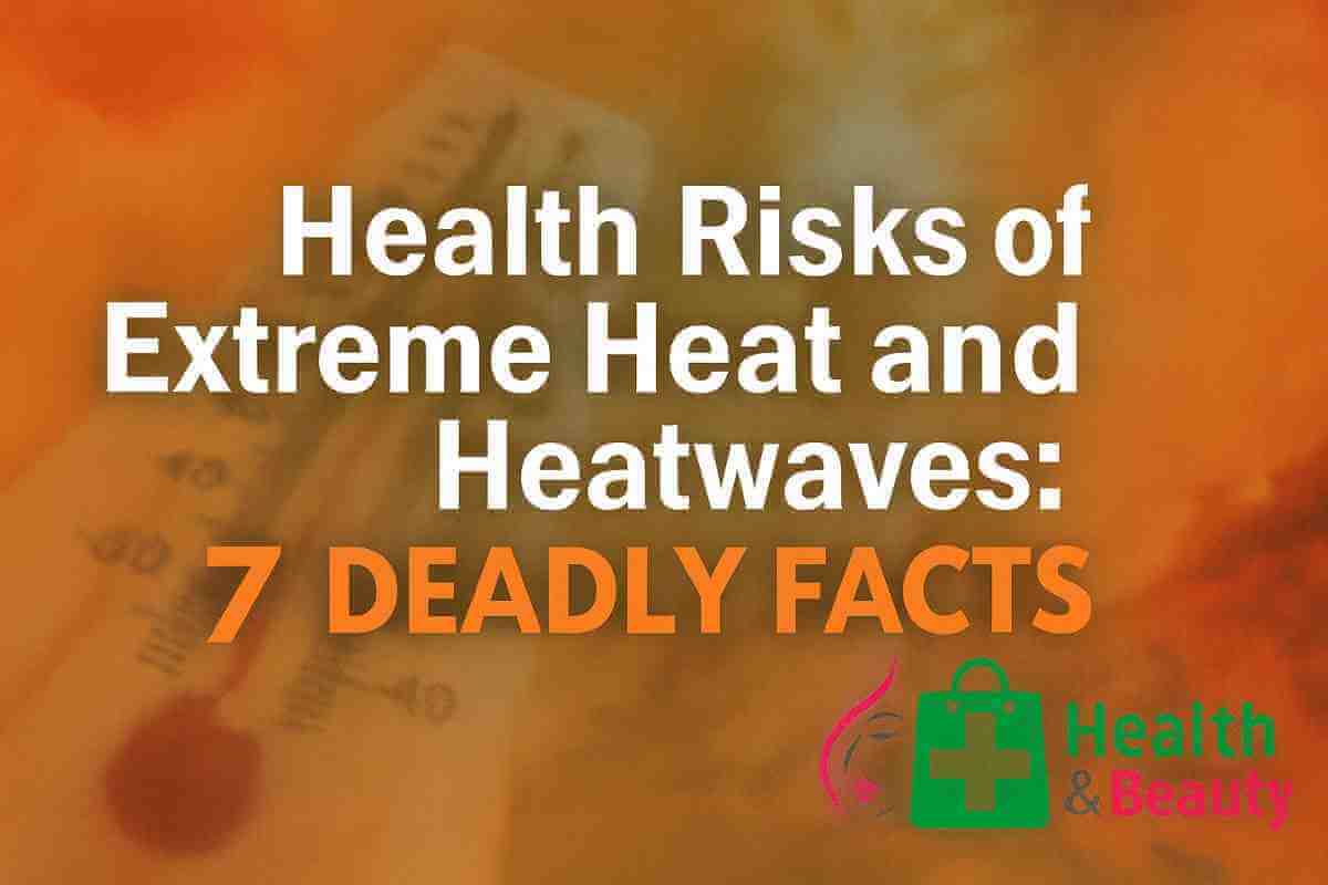 Health Risks Of Extreme Heat And Heatwaves: 7 Deadly Facts
