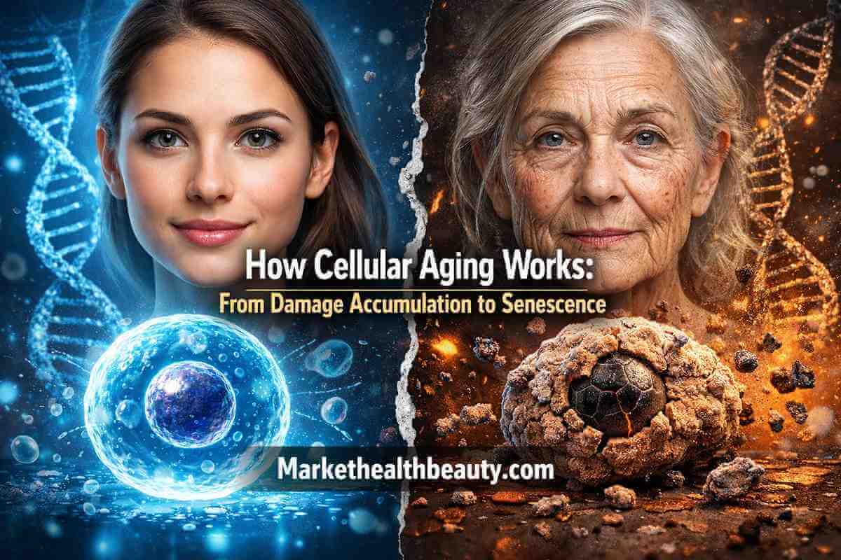 How Cellular Aging Works: From Damage Accumulation To Senescence